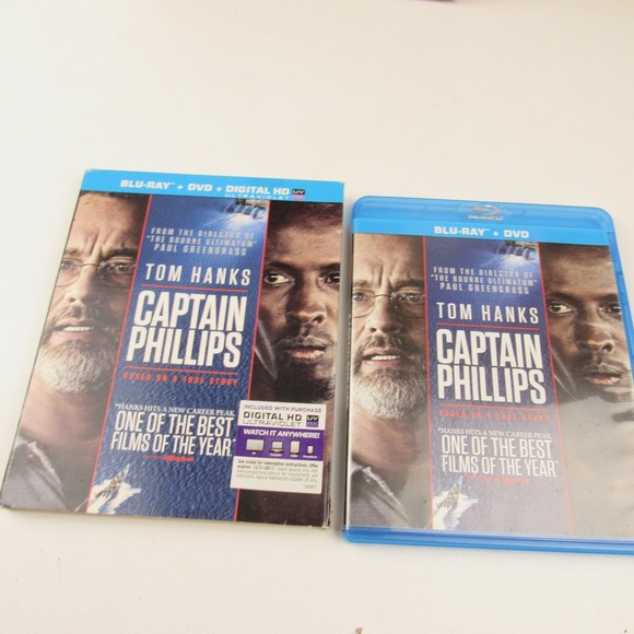 Sony | Media | Captain Phillips Tom Hanks Bluray Dvd Combo Pack Movie ...